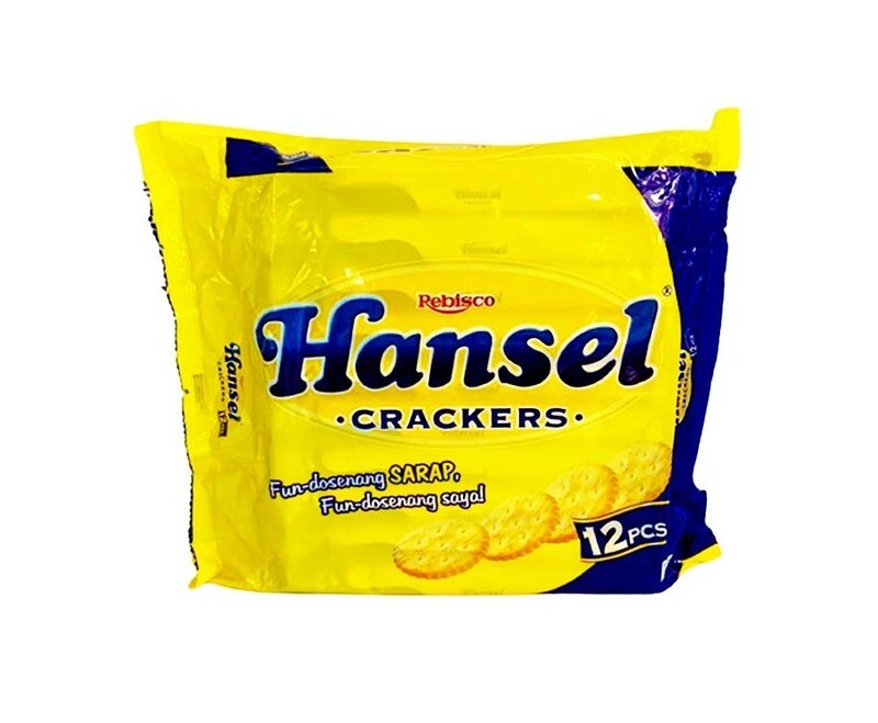 Rebisco Hansel Crackers Plain 12 Pieces