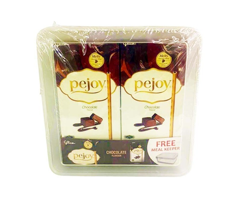 Glico Pejoy Chocolate Flavour Biscuit Stick (4 Packs x 39g) + Free Meal ...
