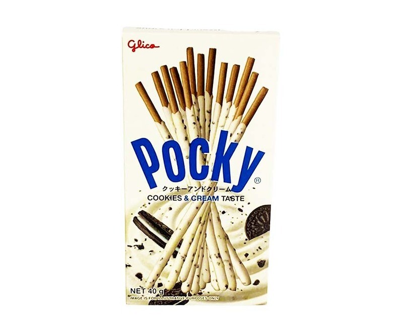 Glico Pocky Cookies & Cream Taste 40g
