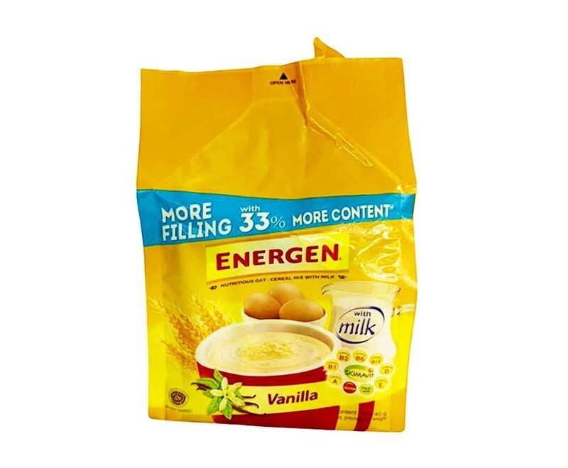 Energen Vanilla with Milk (10 Packs x 40g) 400g