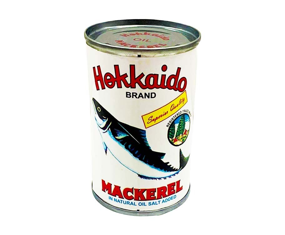 Hokkaido Mackerel in Natural Oil Salt Added 155g