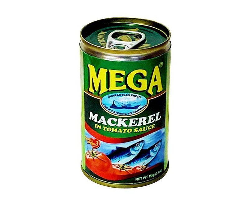 Mega Mackerel in Tomato Sauce 5.5oz (155g)