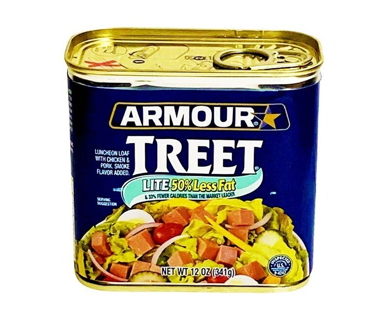 Armour Star Treet Luncheon Loaf Lite 50% Less Fat 12oz (341g)