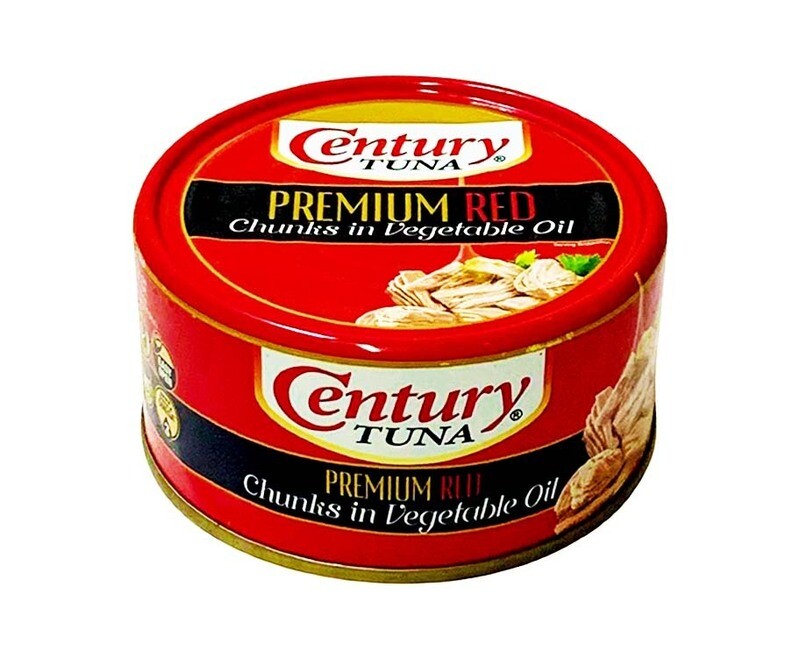 Century Tuna Premium Red Chunks in Vegetable Oil 184g