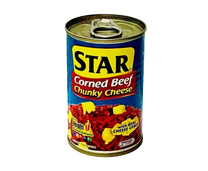 Purefoods Star Corned Beef Chunky Cheese 150g