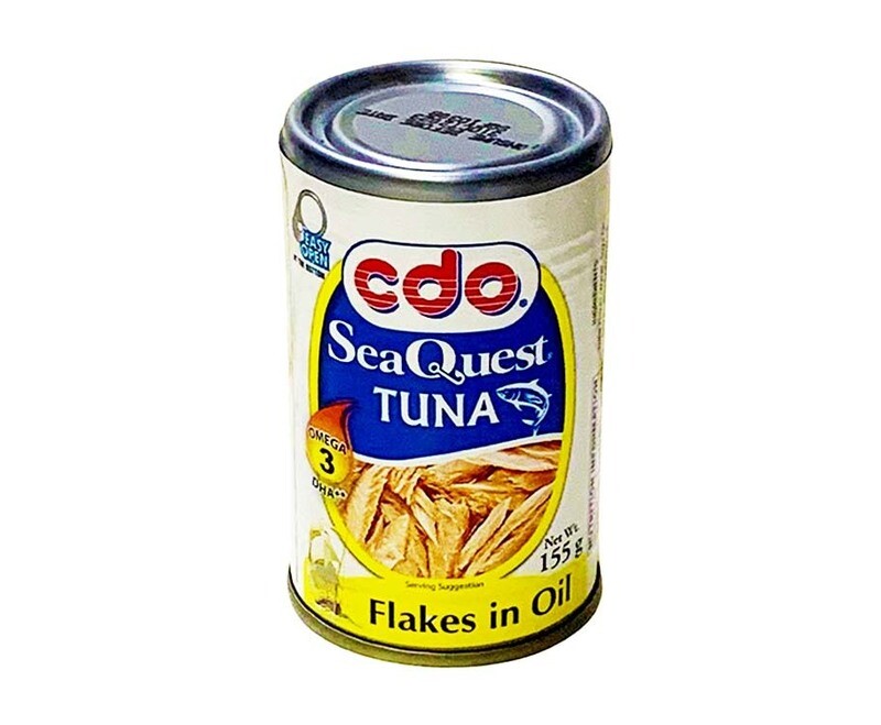 CDO SeaQuest Tuna Flakes in Oil 155g