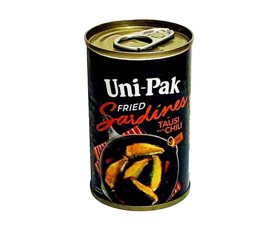 Uni-Pak Fried Sardines in Tausi with Chili 155g