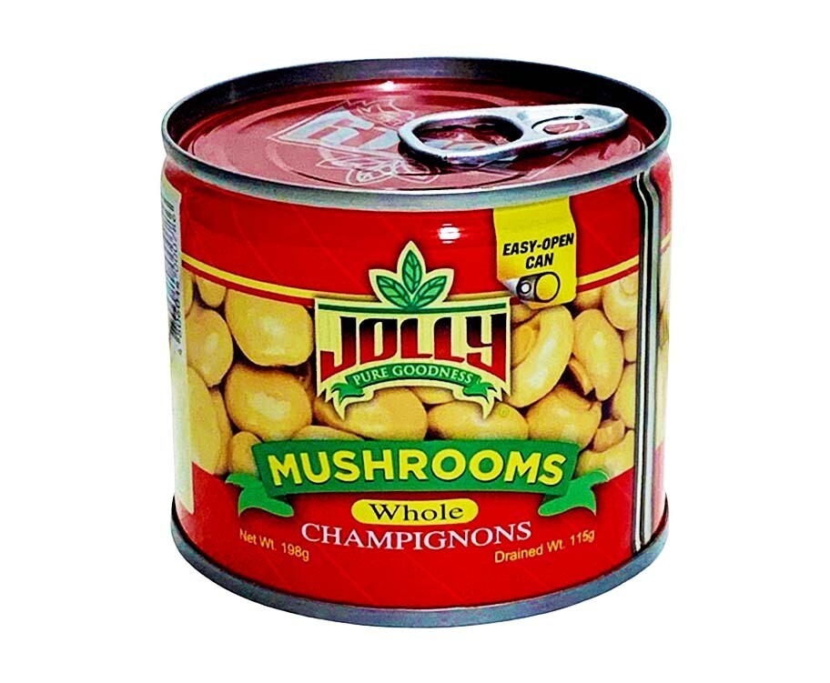 Jolly Pure Goodness Mushrooms Whole Champignons 198g