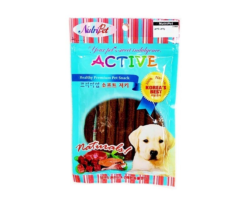 NutriPet Active Healthy Premium Pet Snack Lamb Jerky 85g