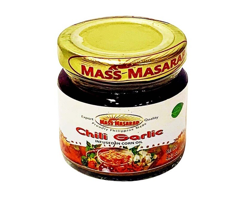 Mass Masarap Chili Garlic Infused in Corn Oil 120g