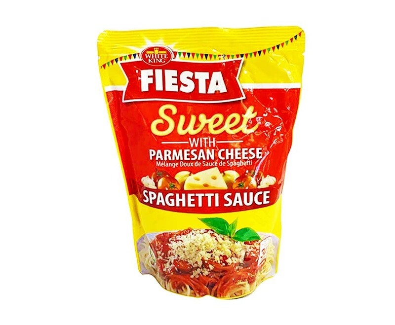 White King Fiesta Sweet with Parmesan Cheese Spaghetti Sauce 500g