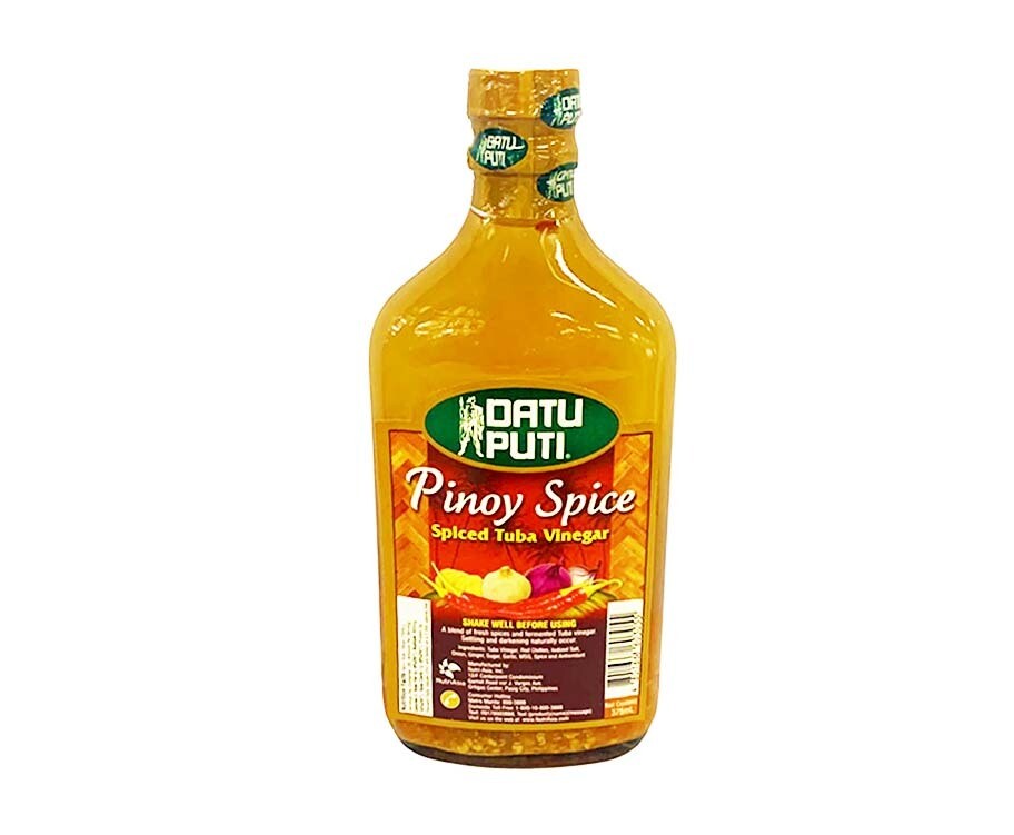 Datu Puti Pinoy Spice Spiced Tuba Vinegar 375mL
