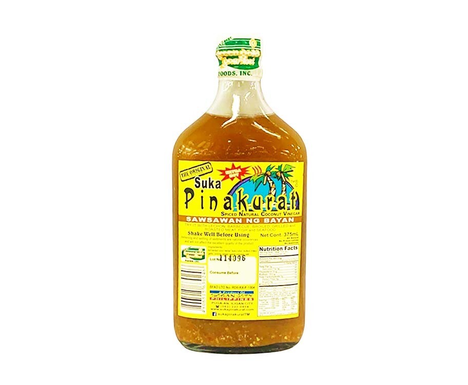 Suka Pinakurat Spiced Natural Coconut Vinegar Extra Hot 375mL