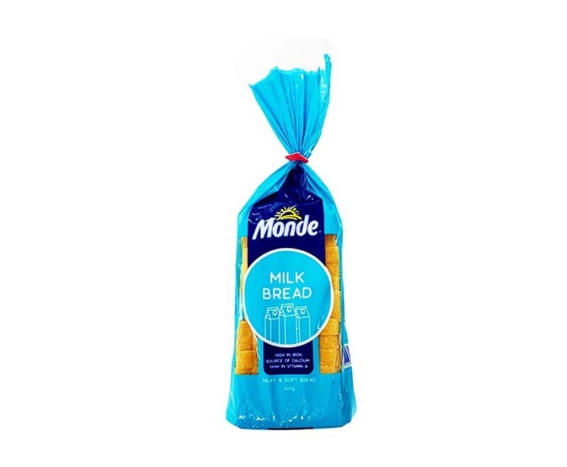 Monde Milk Bread Milky & Soft Bread 600g