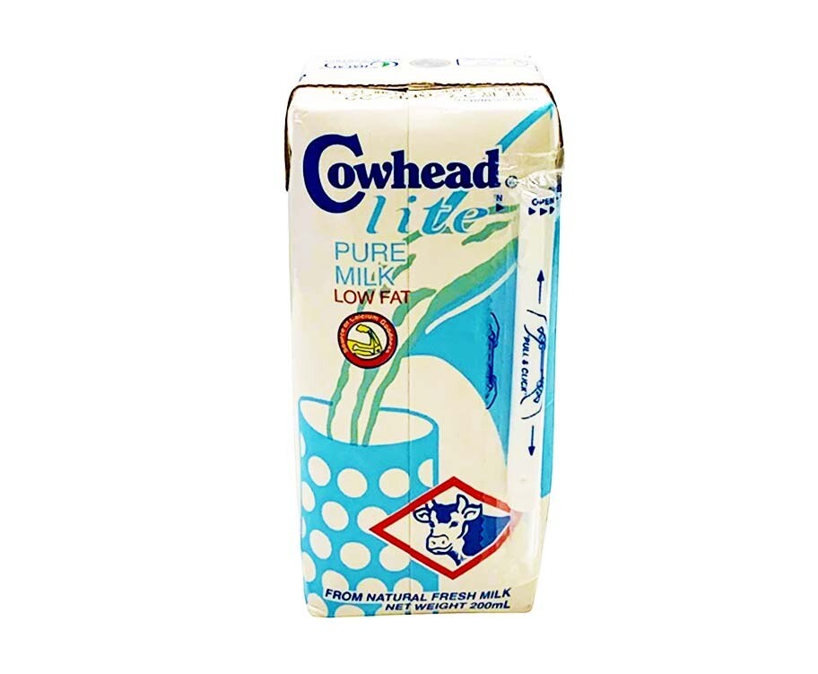 Cowhead Lite Pure Milk Low Fat 200mL