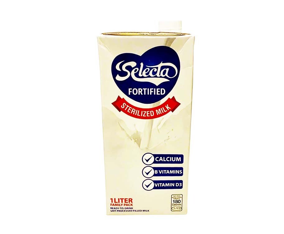 Selecta Fortified Sterilized Milk Family Pack 1L