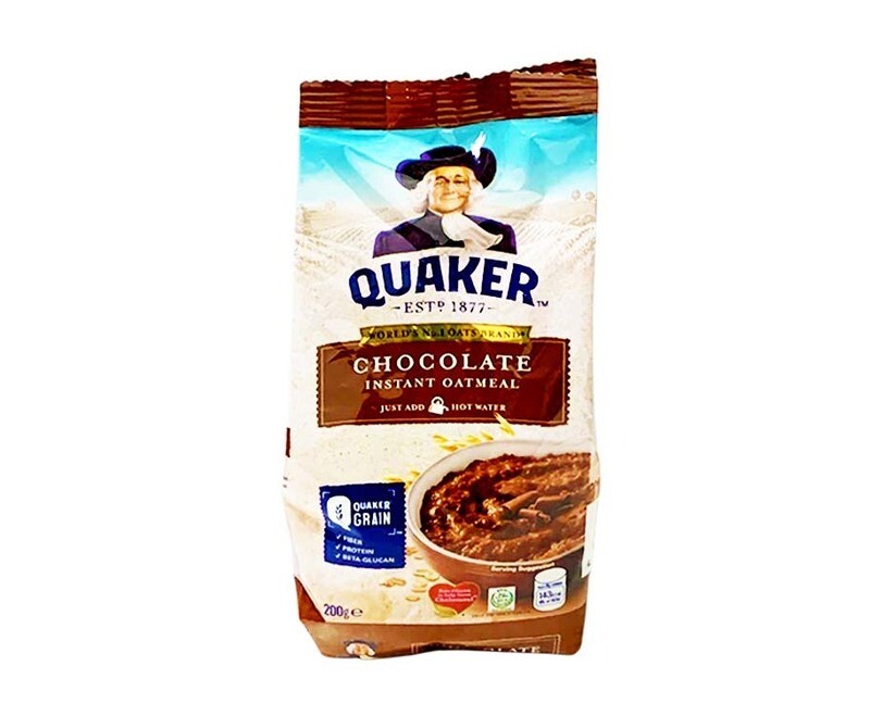 Quaker Chocolate Instant Oatmeal 200g