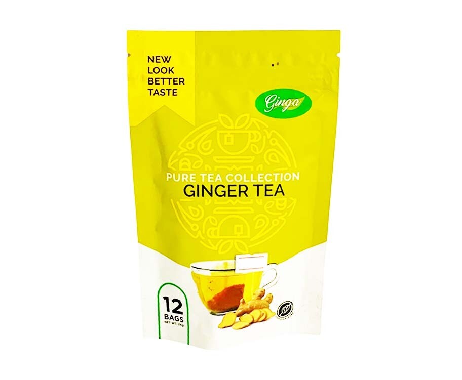 Ginga Pure Tea Collection Ginger Tea 12 Bags 24g