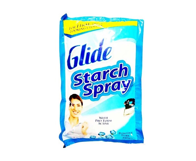 Glide Starch Spray with Pro-Form Active Powder Pure 240mL