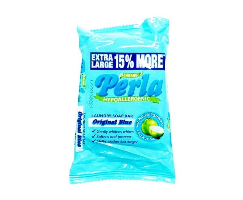 Perla Hypoallergenic Laundry Soap Bar Original Blue 110g