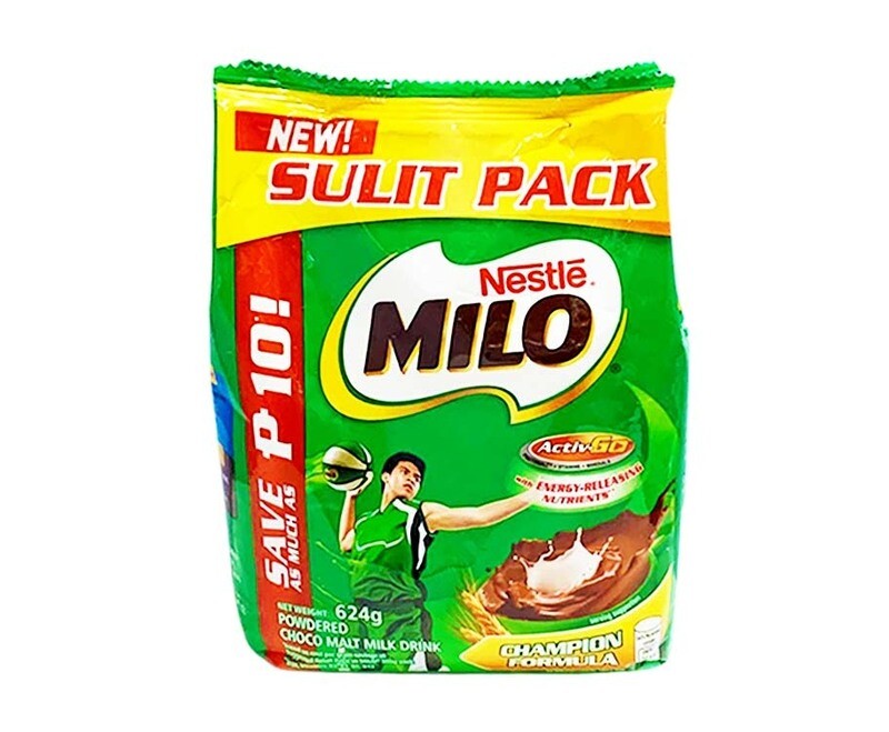 Nestlé Milo Powdered Choco Malt Milk Drink Sulit Pack 624g