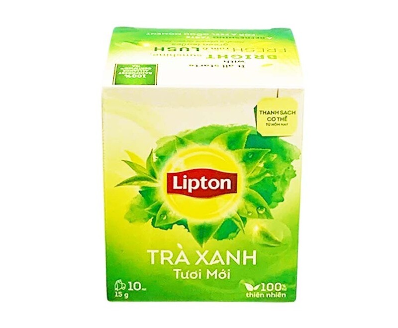 Lipton Green Tea Lively Fresh (10 Sachets x 1.5g) 15g
