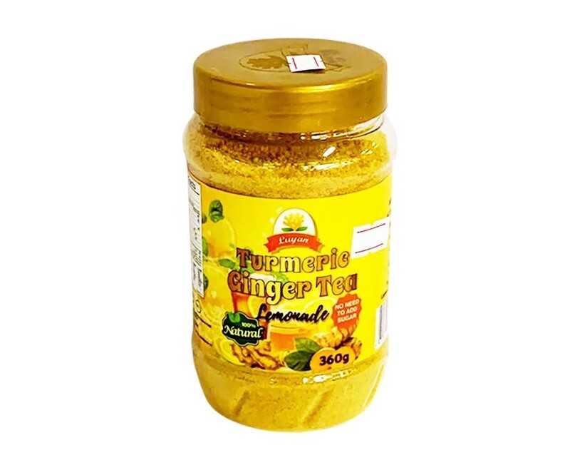 Luyan 100% Natural Turmeric Ginger Tea Lemonade 360g