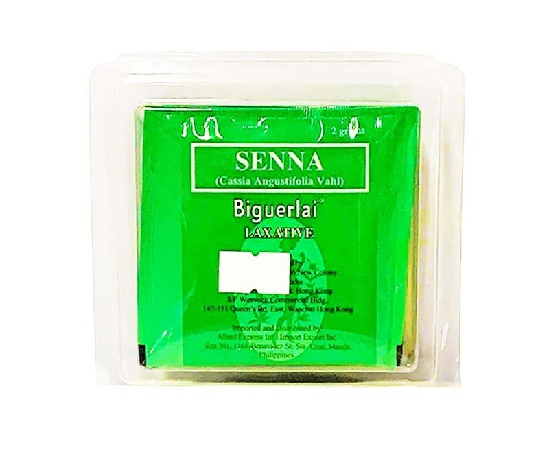 Senna (Cassia Angustifolia Vahl) Biguerlai Laxative (5 Sachets x 2g) 10g