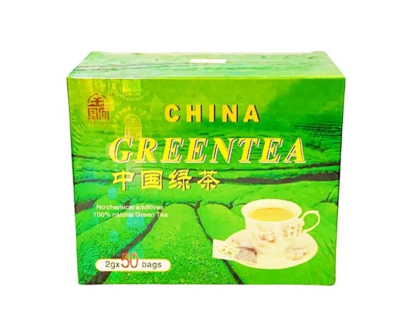 Jin Ling China Green Tea (50 Bags x 2g) 100g