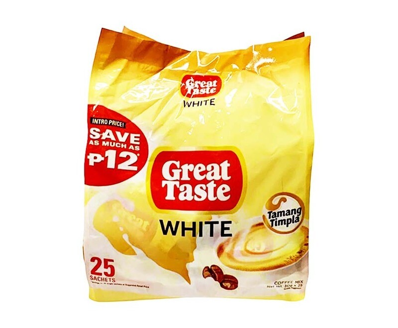 Great Taste White Tamang Timpla Coffee Mix (25 Sachets x 30g)