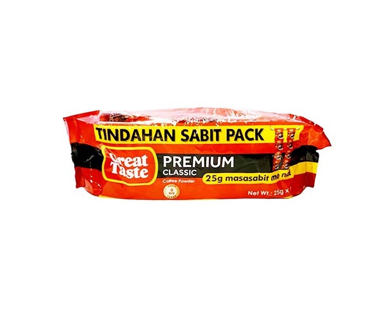 Great Taste Premium Classic Coffee Powder Tindahan Sabit Pack (8 ...