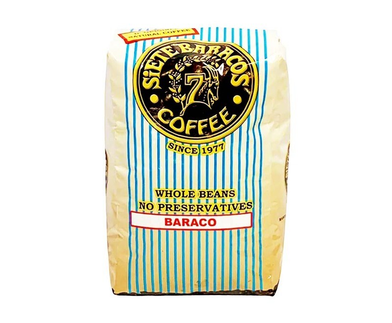 Siete Baracos Coffee Whole Beans Baraco 454g