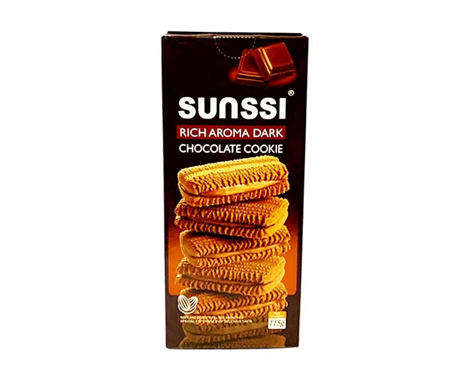 Sunssi Rich Aroma Dark Chocolate Cookie 115g