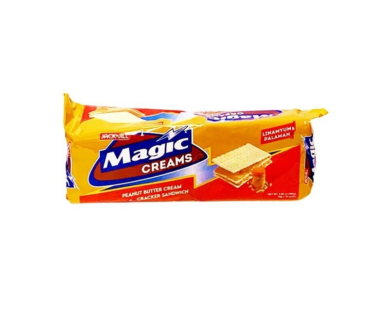 Jack 'n Jill Magic Creams Peanut Butter Cream Cracker Sandwich (10 ...