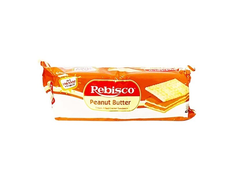 Rebisco Peanut Butter Cream-Filled Cracker Sandwich (10 Packs x 33g)