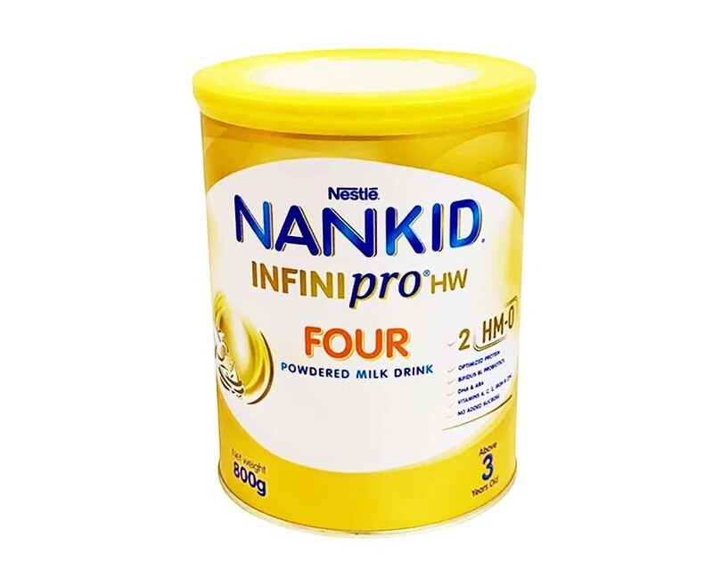 Nestlé NANKID InfiniPro HW Four Powdered Milk Drink Above 3 Years Old 800g