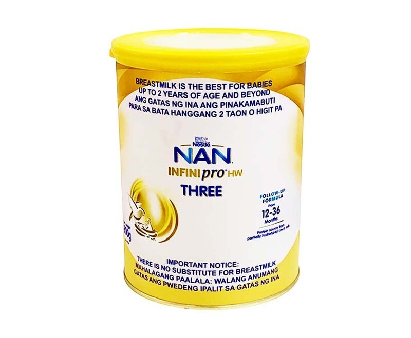 Nestlé NAN InfiniPro HW Three Follow-Up Formula From 12-36 Months 800g