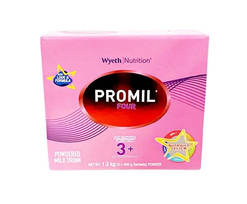 Wyeth Nutrition Promil Four For Pre-Schoolers Over 3 Years Old Nutigen ...