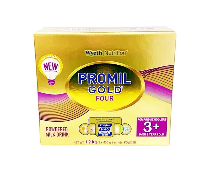 Wyeth Nutrition Promil Gold Four Powdered Milk Drink For Pre-Schoolers ...
