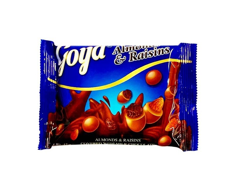 Goya Almonds & Raisins Covered with Milk Chocolate 37g