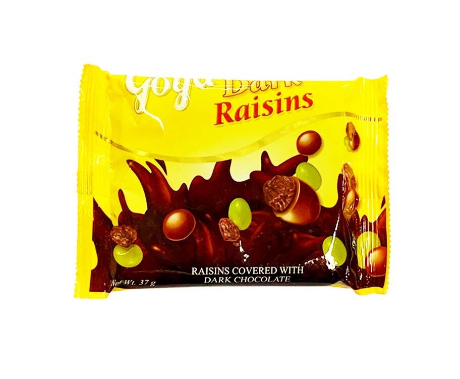 Goya Dark Raisins Covered with Dark Chocolate 37g