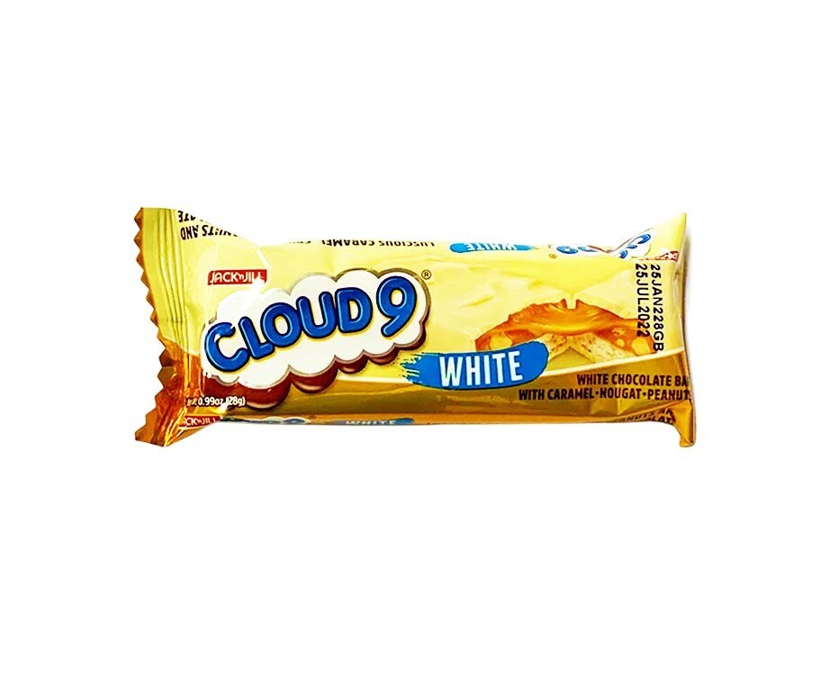 Jack 'n Jill Cloud 9 White Chocolate Bar 28g