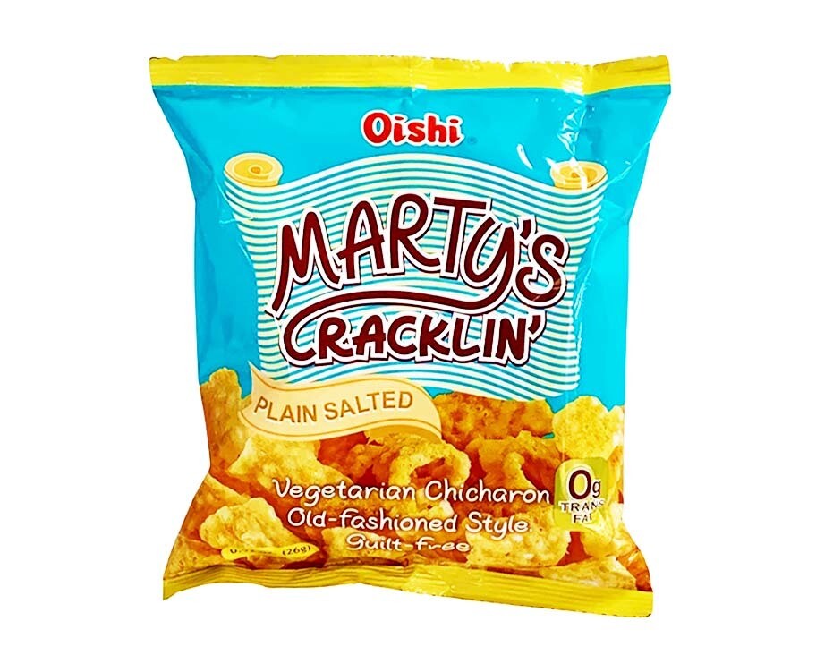 Oishi Marty’s Cracklin’ Plain Salted 26g