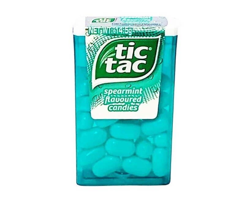 Tic Tac Spearmint Flavoured Candies 14.5g