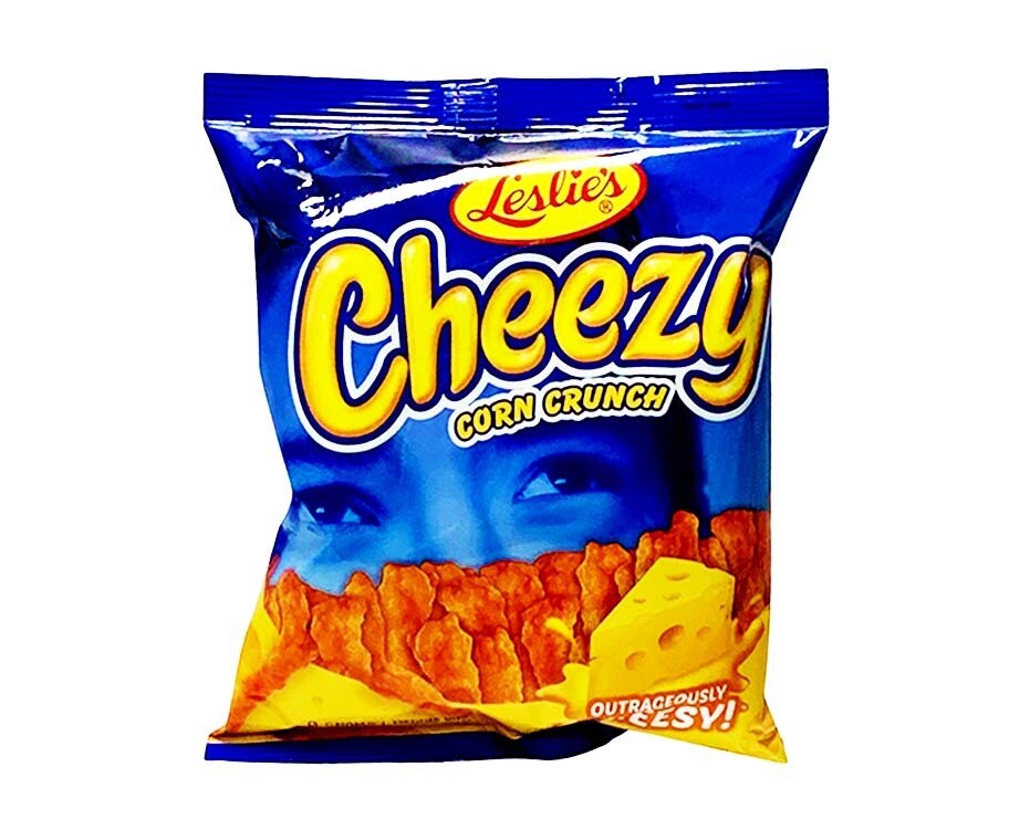 Leslie's Cheezy Corn Crunch Outrageously Cheesy 70g