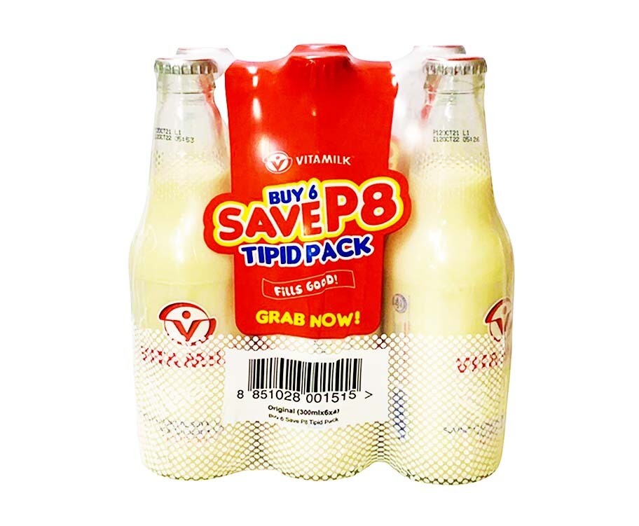 Vitamilk Original Tipid Pack (6 Packs x 300mL)