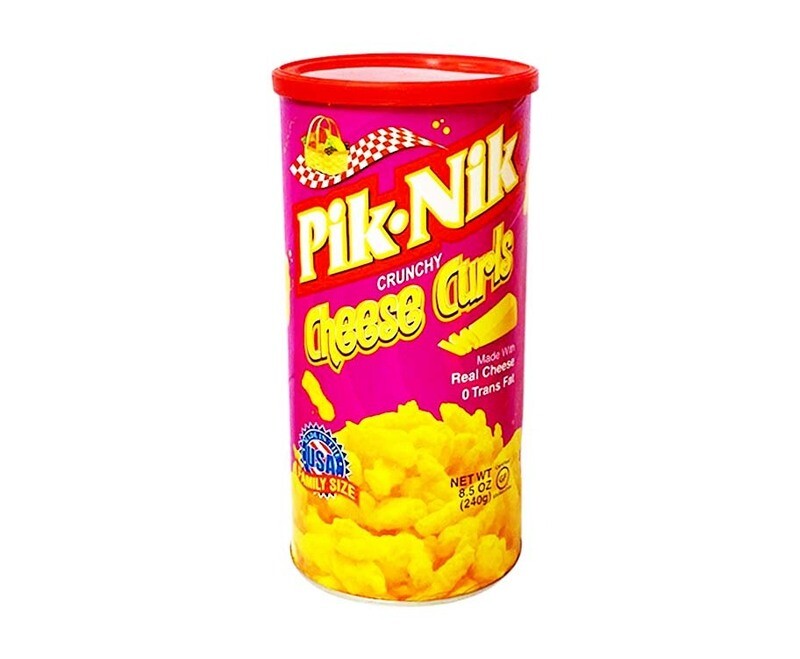 Pik-Nik Crunchy Cheese Curls Family Size 8.5oz (240g)