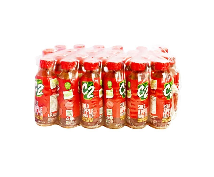 C2 Apple Green Tea 24 Packs X 230mL 