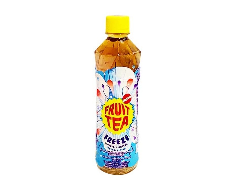 Sosro Fruit Tea Freeze Strawberry & Grape Cooling Sensation 500mL