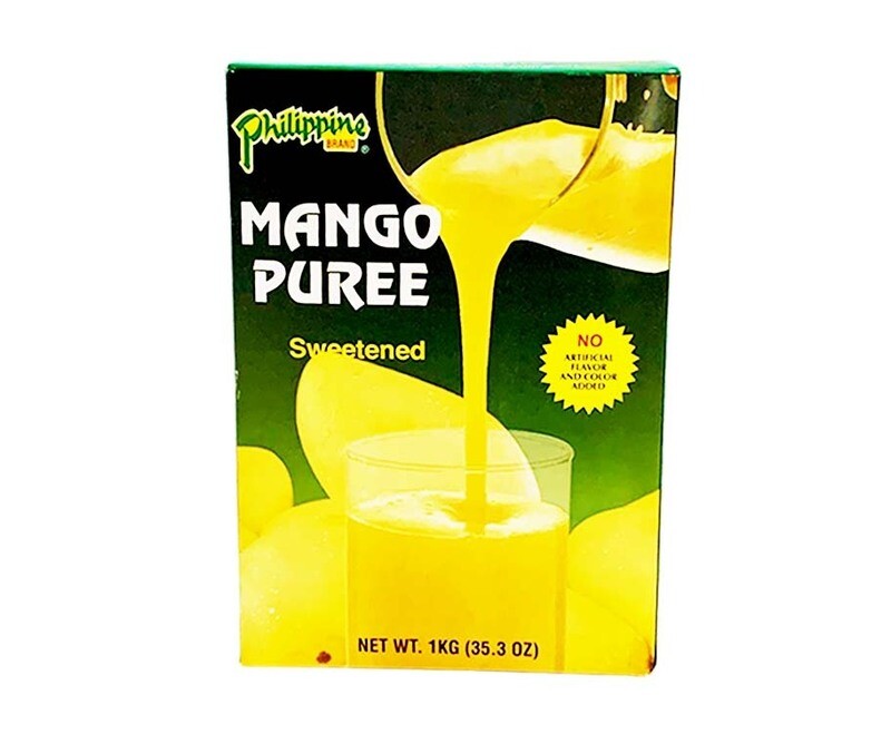 Philippine Brand Mango Puree Sweetened 35.3oz (1kg)